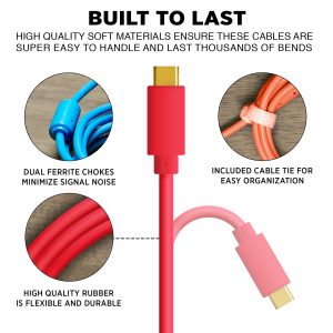 Audio Optimized USB-C to USB-B Cables – DJ And Music Production Institute